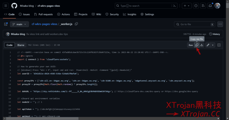 在Cloudflare Workers上部署VLESS节点的图文教程 - XTrojan黑科技