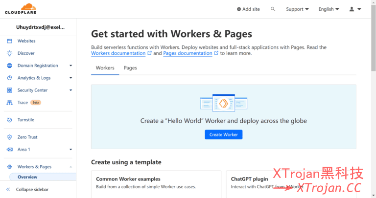 零成本在 Cloudflare Workers 部署一个属于自己的反代订阅转换网站 - XTrojan黑科技